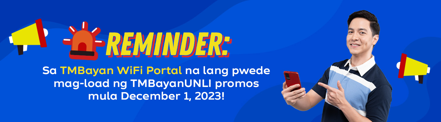 Connect na sa TMBayan Fiber WiFi