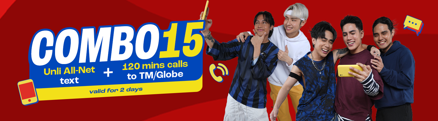 COMBO15 - Call and Unli Text Promo - TM Tambayan | TM Tambayan