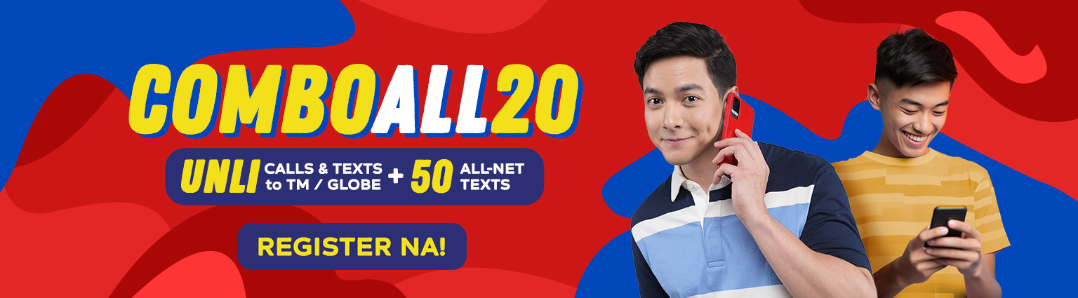 COMBOALL20 - Unli Call and Unli Text Promo - TM Tambayan | TM Tambayan