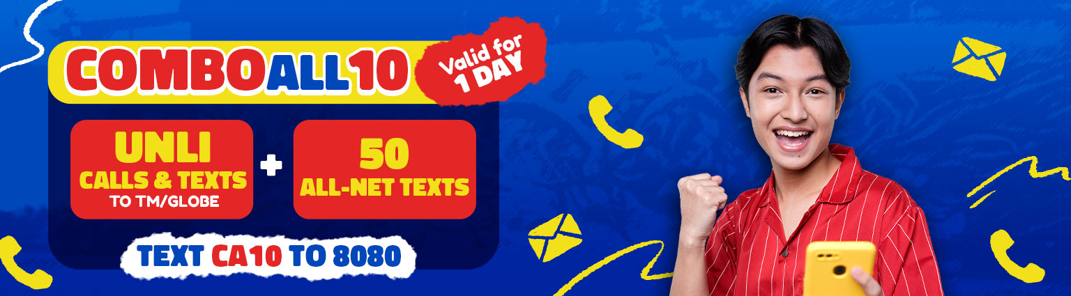 COMBOALL10 - Unli Call and Unli Text Promo - TM Tambayan | TM Tambayan